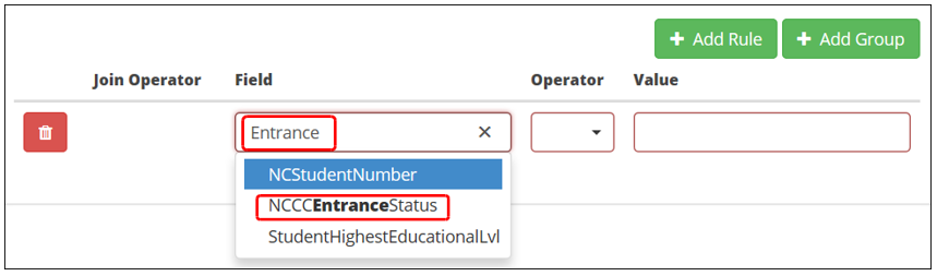 Creating Complex Application Rules – CFNC Campus Help Center