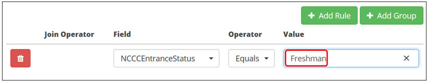 Creating Complex Application Rules – CFNC Campus Help Center