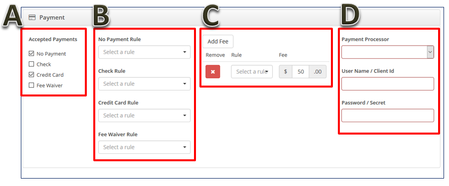 Application Settings – CFNC Campus Help Center