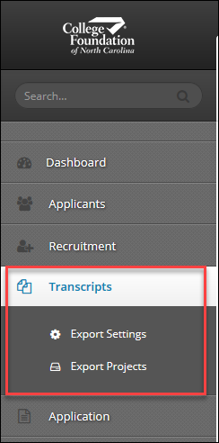 Export Settings – CFNC Campus Help Center