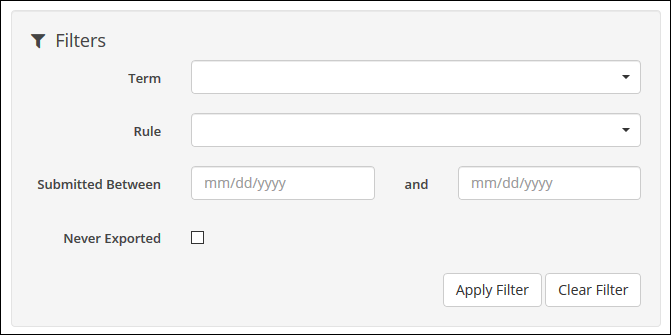 Submitted Applications Report – CFNC Campus Help Center